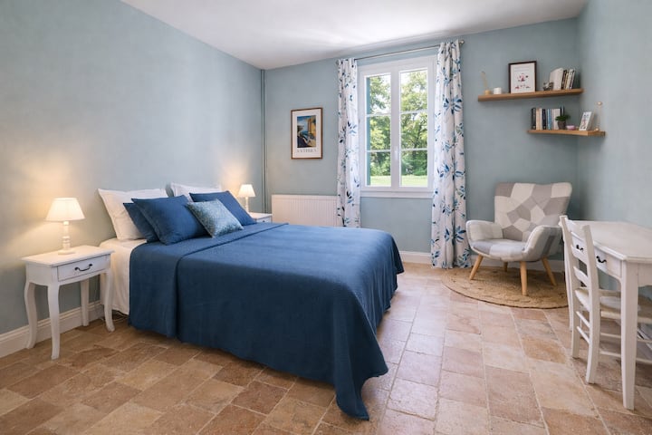 Chambre Gaïa | Ferme Du Grand Breton - Beaumont-de-Lomagne