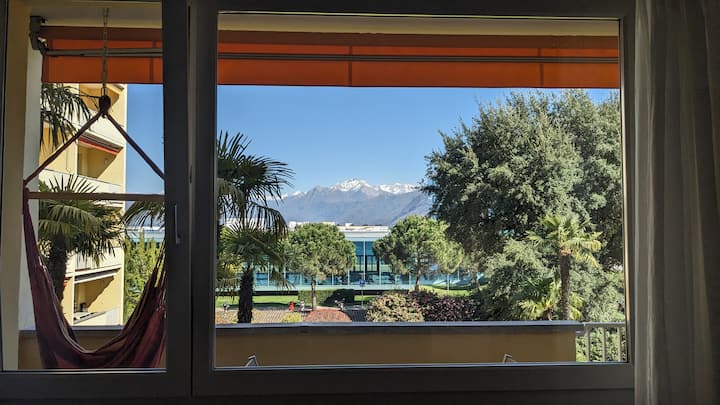 Luminoso Monolocale Fronte Lido - Locarno