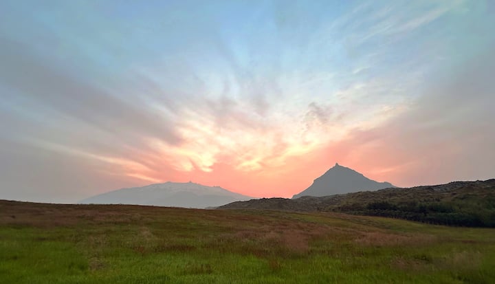 Glacier View In Hellnar - ÞóRubúð - Islande