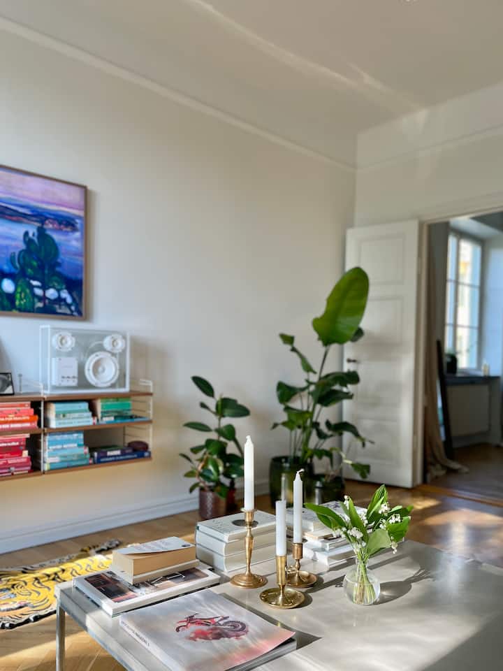 Sunny 78 Sqm Design Apt W/ Rooftop Views - Stockholm
