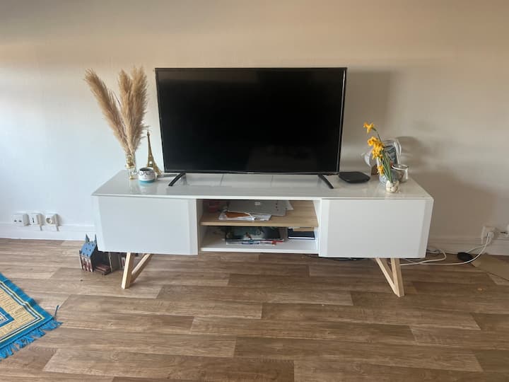 Chambre Privée Chez L’habitant (Sdb+salon+cuis) - Reims