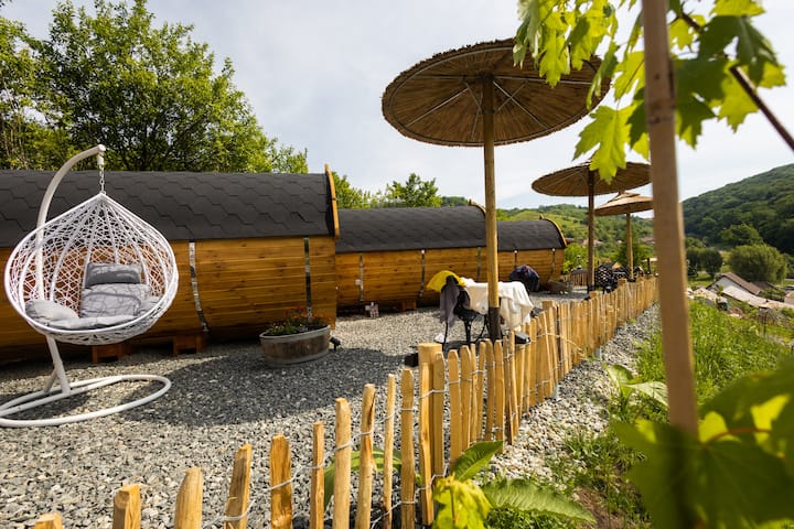 Rustic Sleeping Barrel In Transylvania (No 15) - Bazna