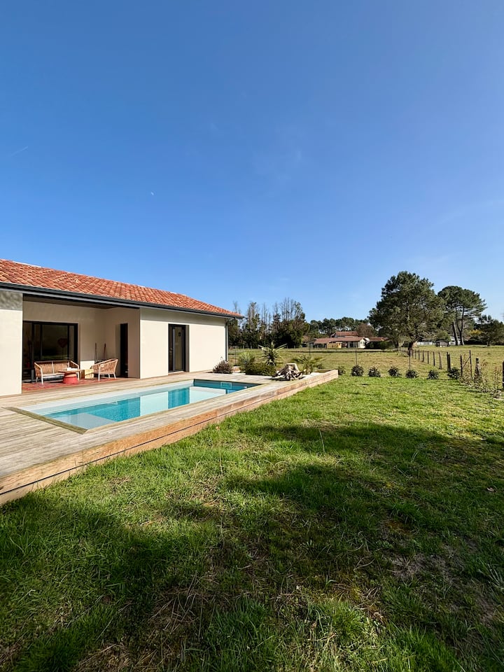 Maison 4 Personnes Avec Piscine - Castets