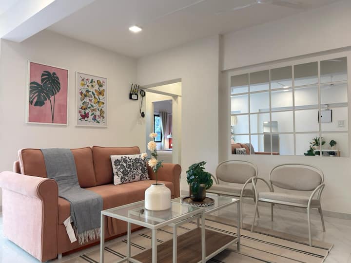 Blush 2bhk 5 Mins Kokilaben King Bed Wifi Tv Clean - Mumbai