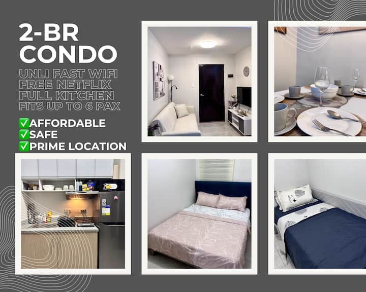Affordable 2br Condo| Fast&unli Wifi| Free Netflix - Cebu City