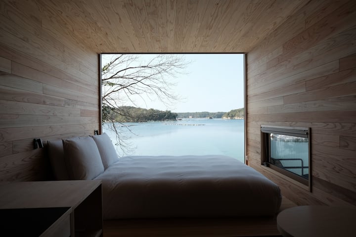 英虞湾を望むプライベートキャビン【Nemu（ネム）】サウナ付き - Shima