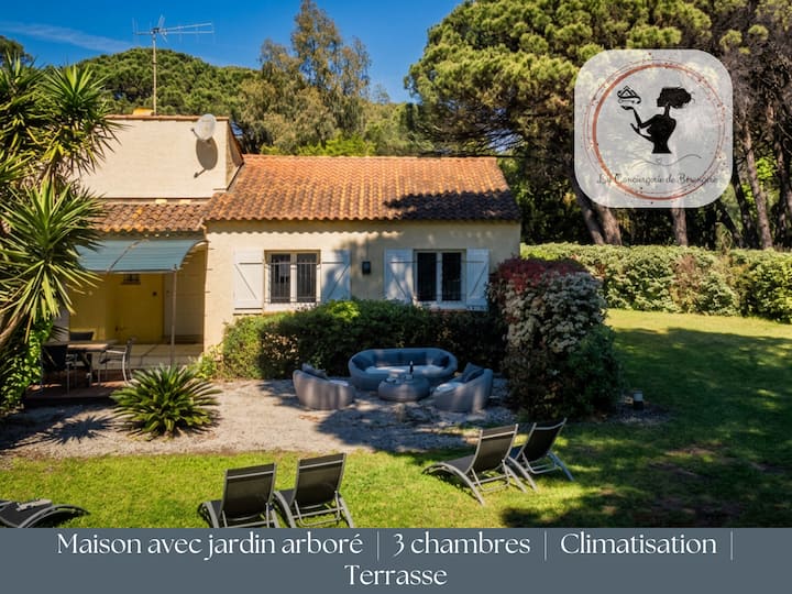 Pampelonne à Pied Maison Avec Jardin Et 3 Chambres - Ramatuelle