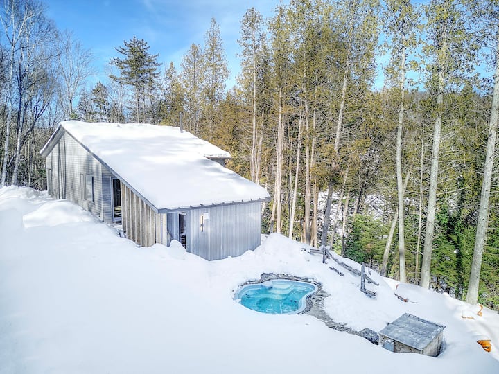 Chalet Nørdva – Lakefront Spa & Sauna - Saint-Sauveur