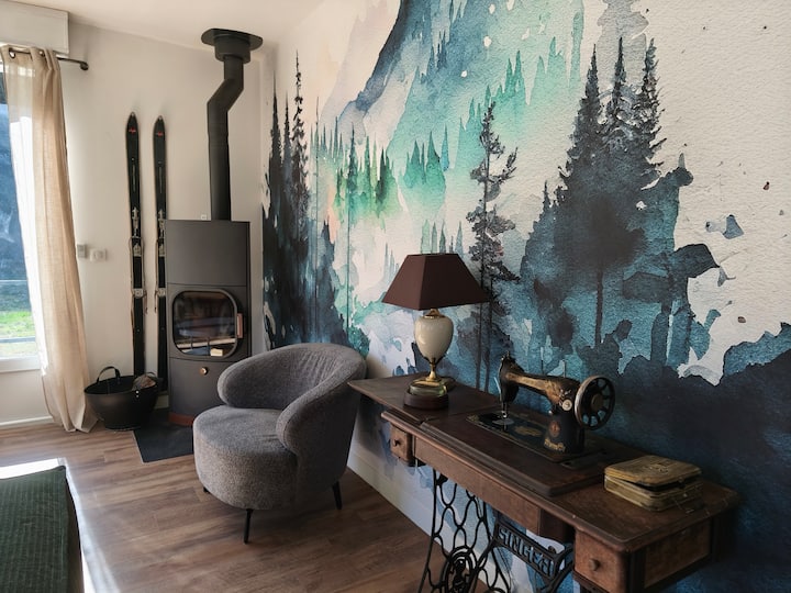 Maison Rénovée Avec Jardin Au Pieds Des Montagnes - Laruns