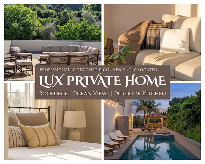 Heated Pool & Spa | A/c | Rooftop & Ocean Views - San Diego
