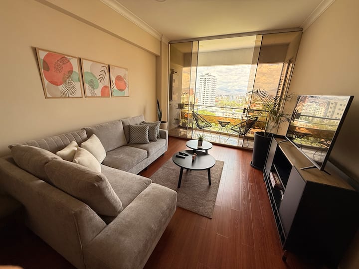 Acogedor Departamento Con Vista Al Parque - Bolivia