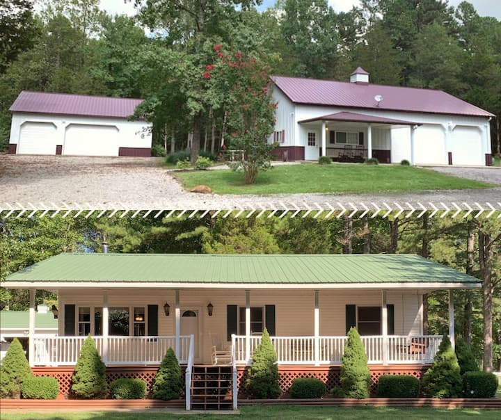 Heart Of Shawnee* Double Your Adventure Both Homes - Dixon Springs State Park, Golconda