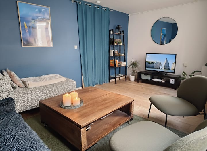 Etretat En Duo : Charme Et Espace + Mer à 3min - Étretat