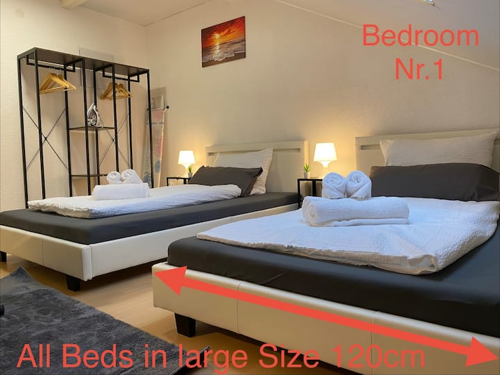 Stn Deluxe Suite 2 Sz 4 Bett Nähe Audi Schwarz It, - Bad Friedrichshall