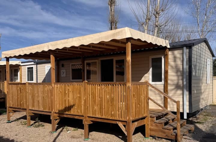 Mobil-home 3 Ch à La Carabasse - Vias