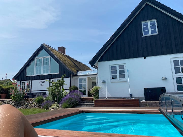 Idyllisk Villa Med Opvarmet Stor Pool - Denmark
