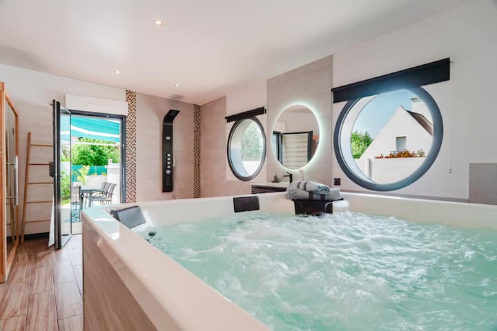 Villa Bien-être Au Cabellou Spa Plage à Pied - Concarneau