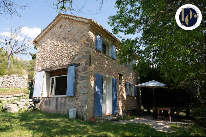 Cabanon Authentique, Moustiers, Ruisseau Et Jardin - Moustiers-Sainte-Marie