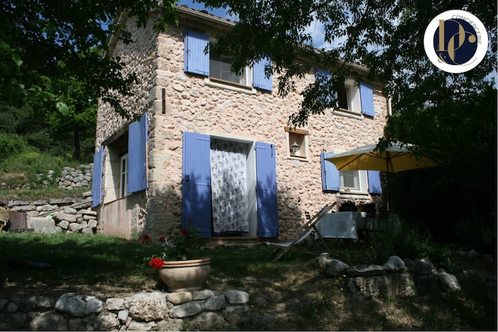 Cabanon Authentique, Moustiers, Ruisseau Et Jardin - Moustiers-Sainte-Marie