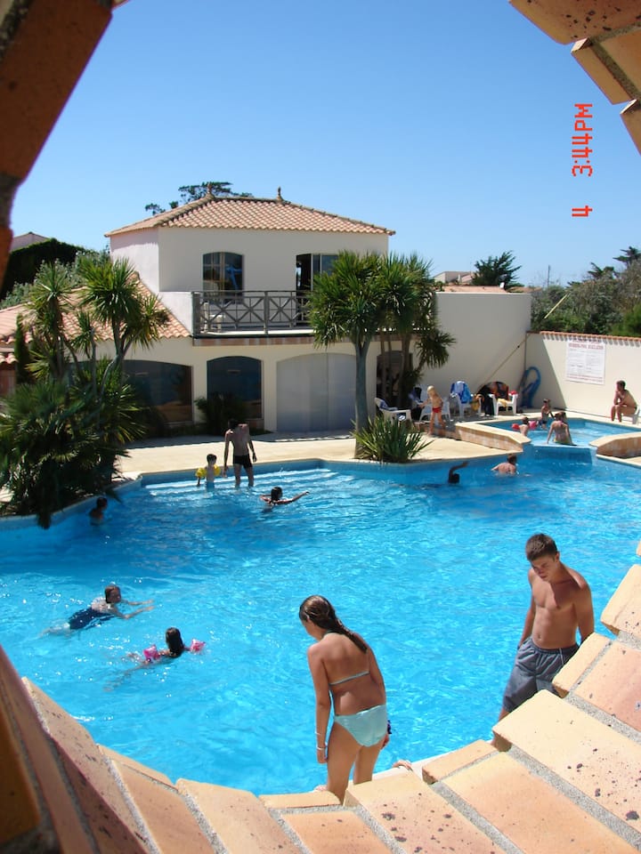Maison - Résidence Privée Avec Piscine, Plage 50m - Île d'Oléron