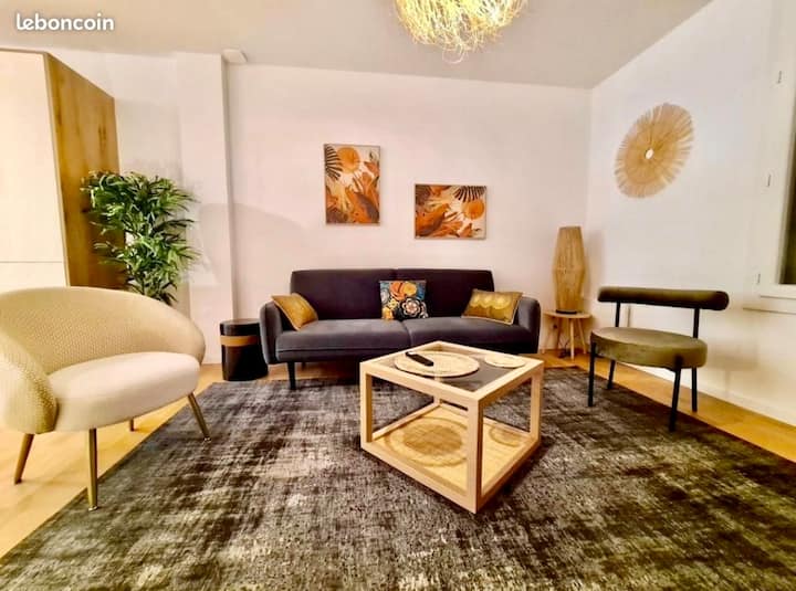 Bel Appartement Cosy Proche Centre, Halles Et Port - Sète