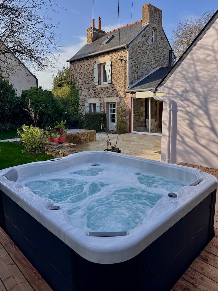 “La Syringa” - Maison Avec Spa - Binic