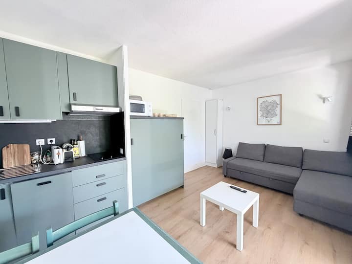 Charmant Studio 4 Pers Piscine Résidence Parking - Bidart