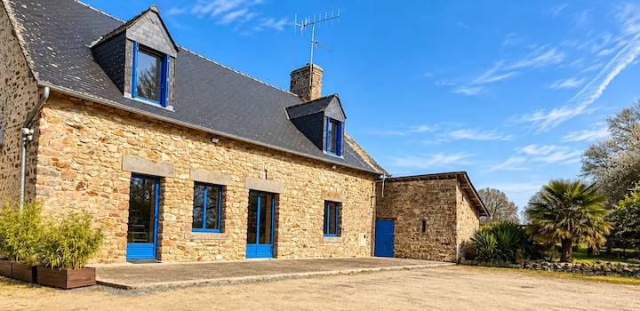 Gîte Cosy 6 Pers-proche ÉVron-local Vélo-piscine - Mayenne