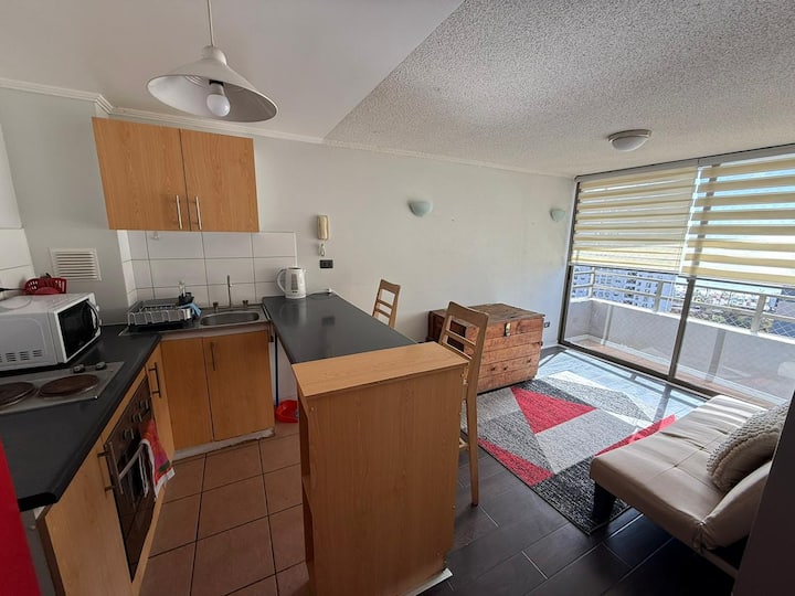 A Solo Una Cuadra De Playa Cavancha. Apto Para 4p - Iquique