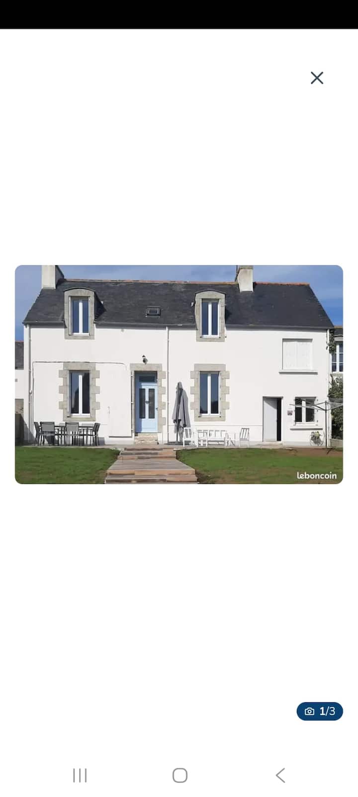Maison Familiale Avec Jardin (100m De La Plage) - Lesconil