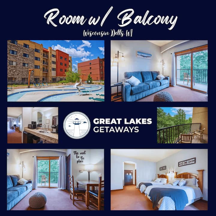 Room W/balcony At Chula Vista Resort-pet Friendly! - Wisconsin Dells