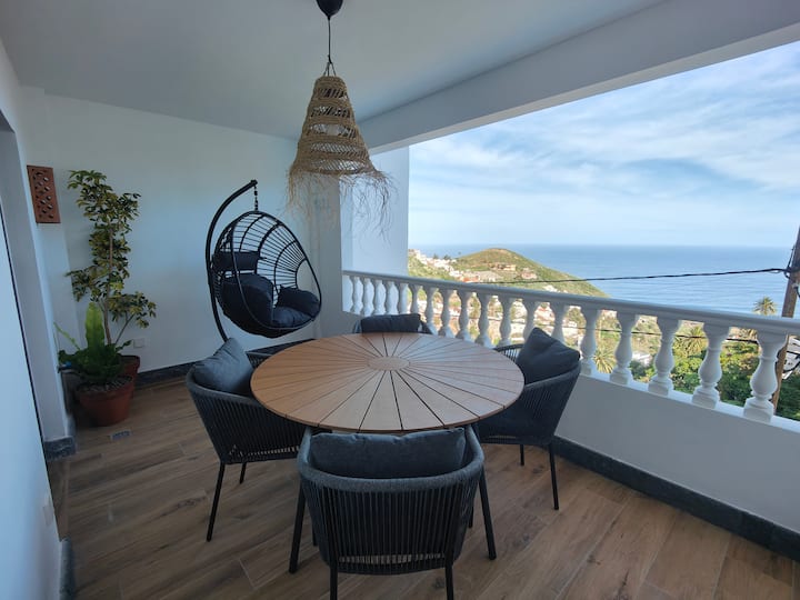 Nido Anaga · Zen Fountain Patio & Scenic Balcony - Santa Cruz de Tenerife