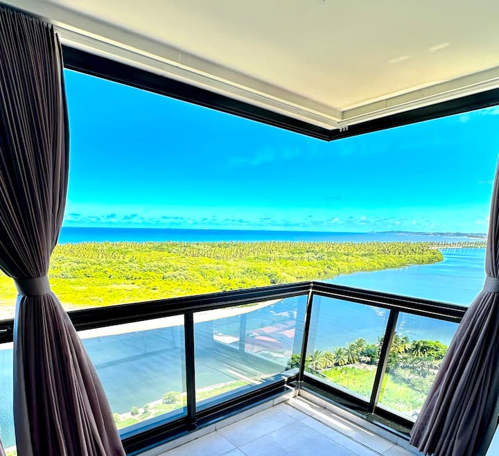 Vista Incrível No Panoramic Paiva Flat - Brasil