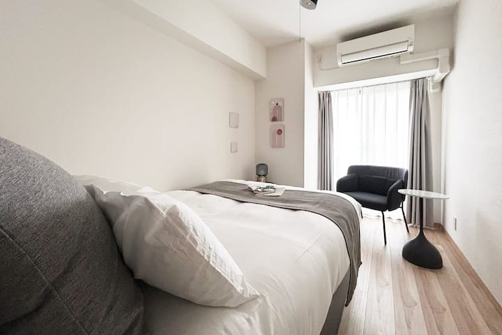 人気の港区エリア/1ldk/最大収容人数4人/芝浦南ふ頭公園まで徒歩8分/cr Prem芝岸 F01 - Tokyo