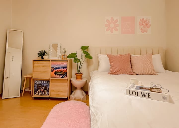 석촌역5분 •최대6인•넓은2룸•잠실•강남•coex•롯데월드타워•아산병원•감성숙소•kspo - 신흥1동