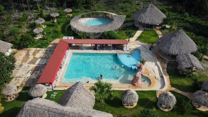 Cabañas O Espacios Para Acampar En La Selva Maya - 猶加敦