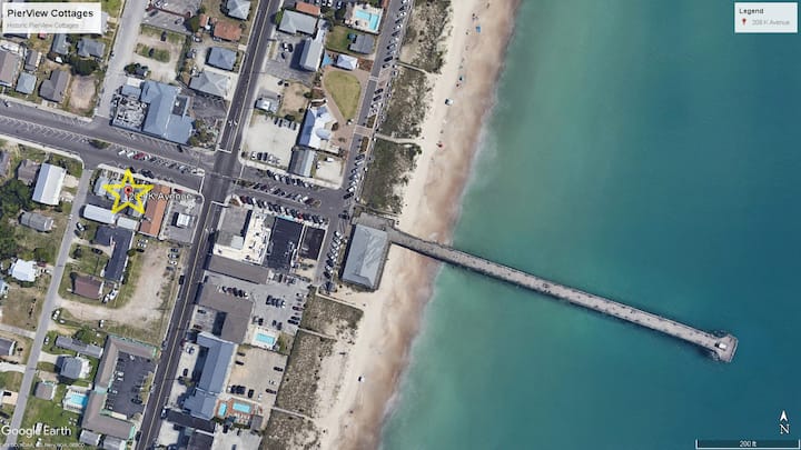 Pierview Cottages #2 - Steps To Pier & Kure Beach - Kure Beach, NC