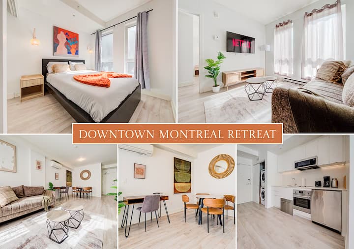 Elegant Downtown Montréal Apt | Near Bell Centre - Montreal