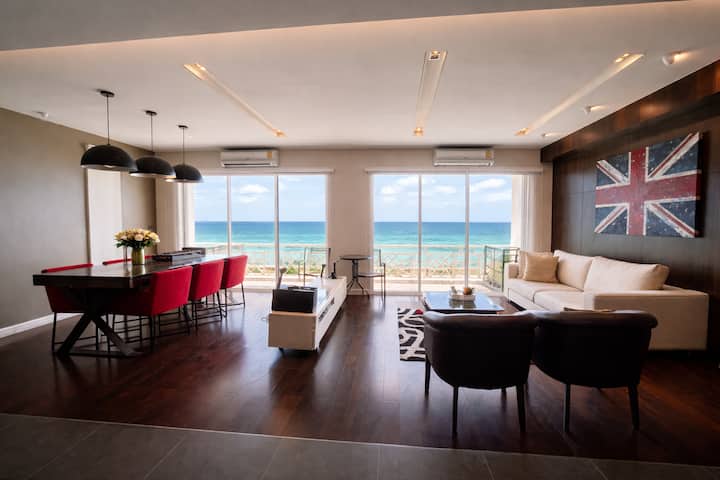 Luxury Beachfront 2br | Sea & River Views - Rayong