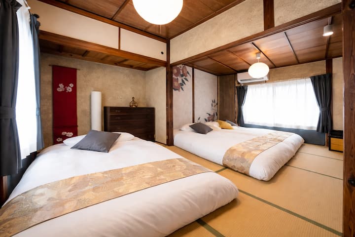 4 Min To Okayama Sta｜retro House｜6 Pax｜long Stays - Okayama