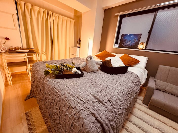 Louis Stage神楽坂新宿直通/神楽坂駅/素敵な民泊/ベッド＊1/二人部屋 - Roppongi