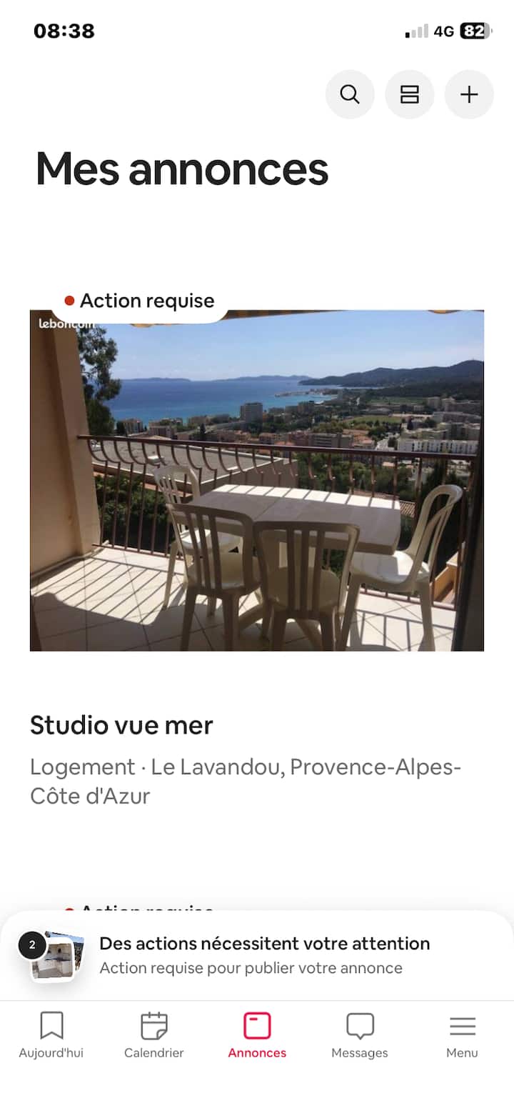 Studio Vue Mer - Le Lavandou