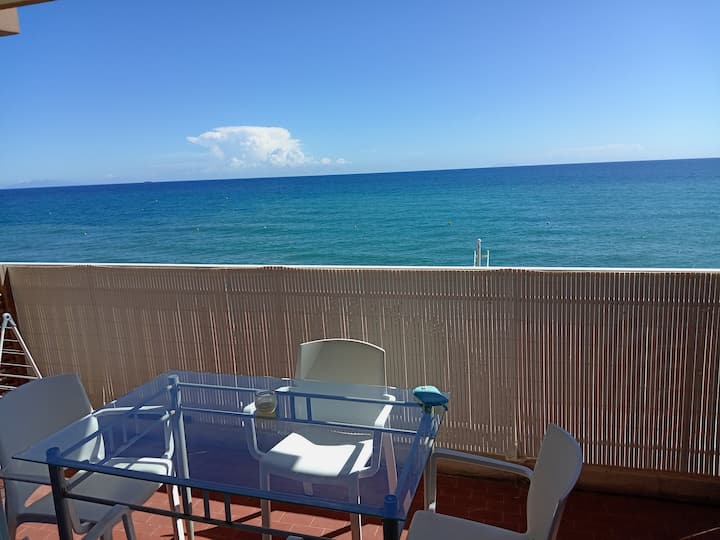 Studio Bord De Plage Vue Mer Panoramique - Abri des flots - San-Nicolao