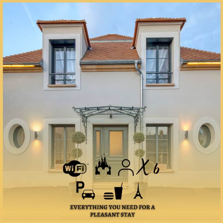 Le Jardin De Marie - Disney 30 Min - Clim & Wifi - Meaux