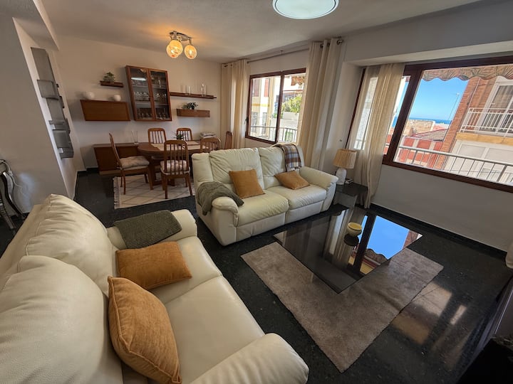 A 2 Min De Playa Postiguet | Luminoso 3 Hab - Alicante