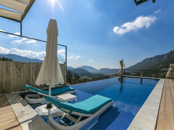 Villa Taner, Muazzam Bir Tatil Deneyimi - Kalkan