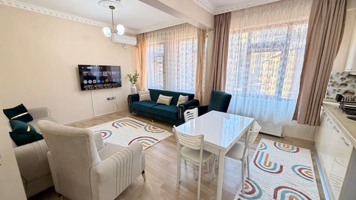 Green Bosphorus 2 Bedroom Family Apartment Galata - Beylerbeyi