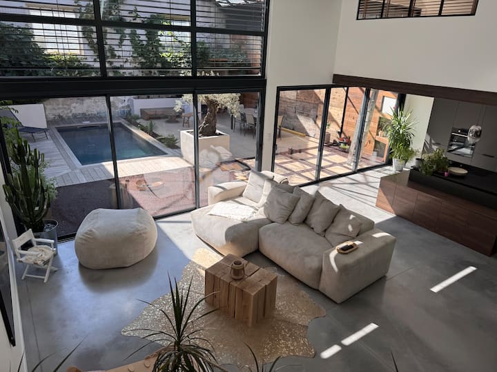 Loft D’exception - Grand Espace, Charme Et Confort - Belfort