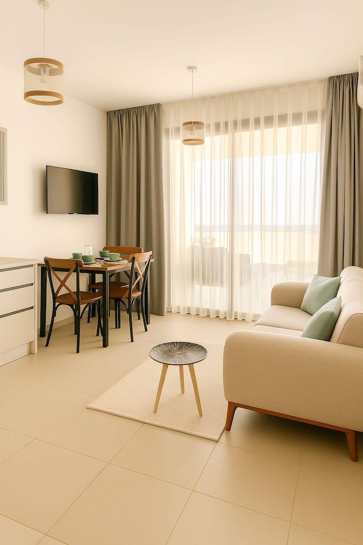 Sea View Luxury 1br | Pool & Gym | Esentepe - Girne