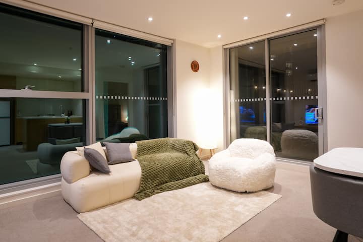 City Terrace, 2br Docklands, Gym, Pool, Bbq - 布魯克林